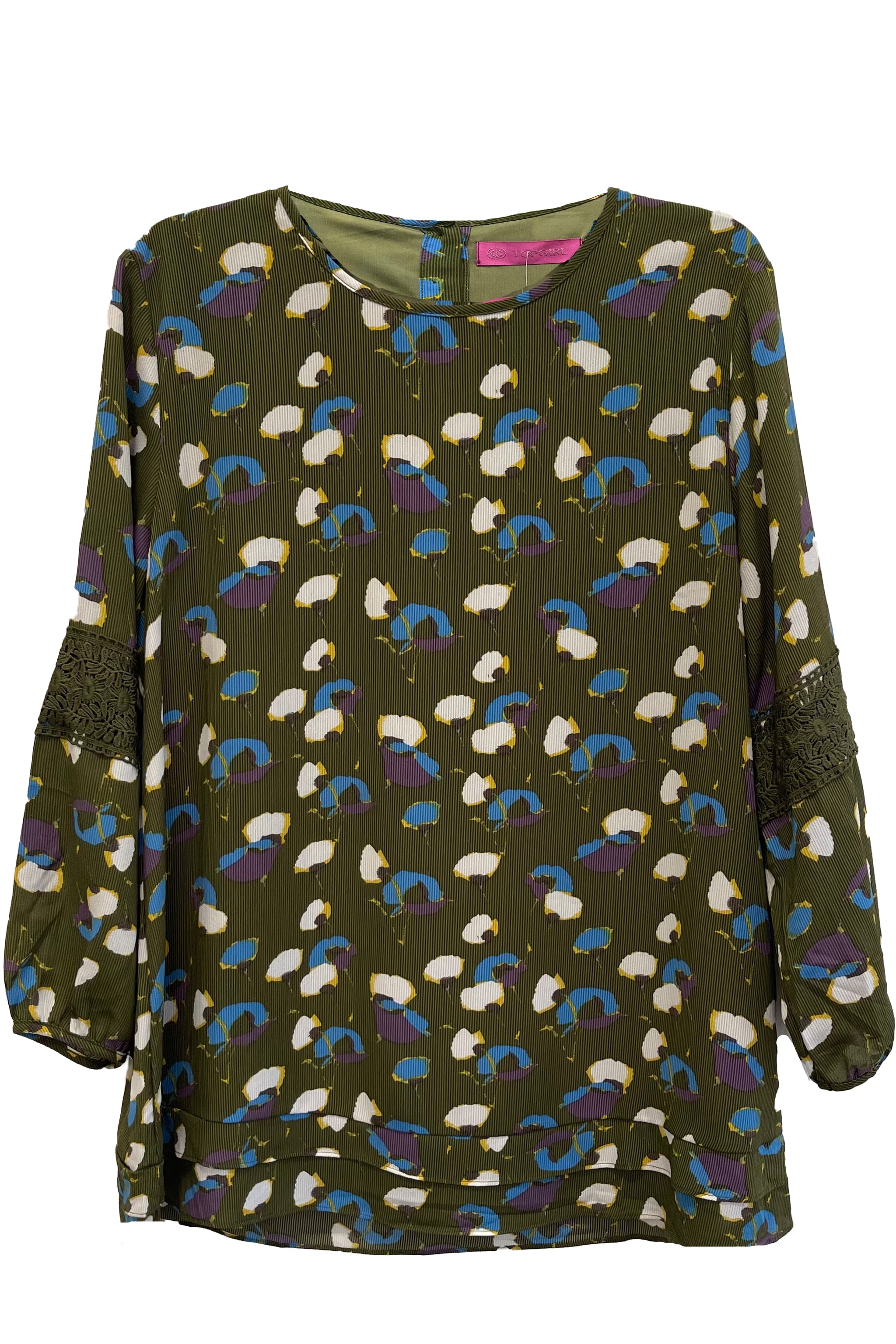 Belena Printed Blouse - TOPGIRL