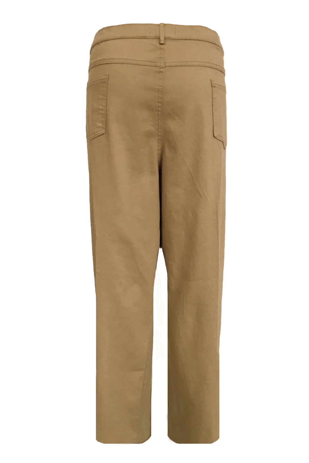 Cotton Jeans - Khaki - TOPGIRL