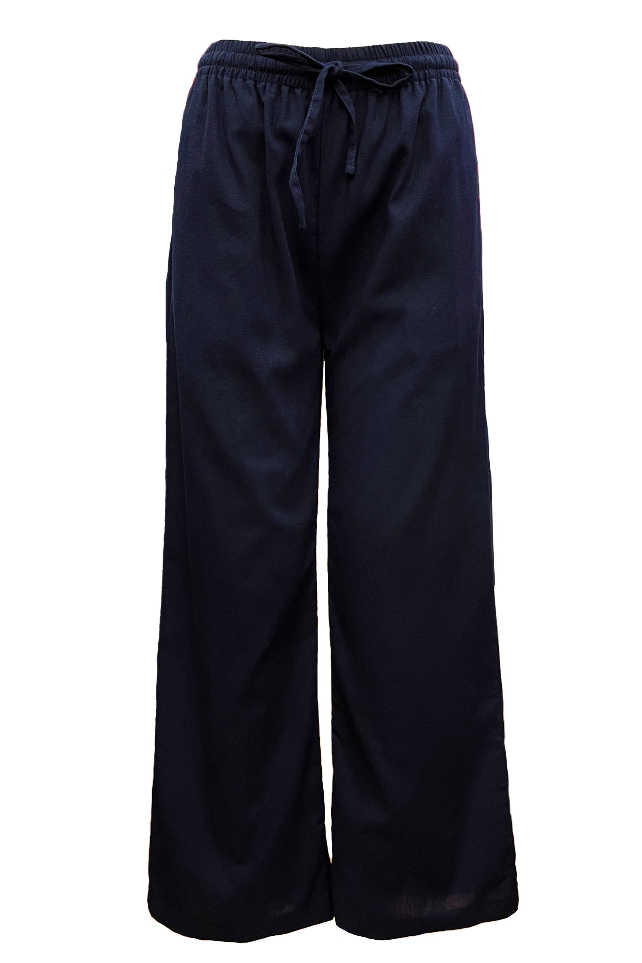 Cotton Linen Long Pants - TOPGIRL