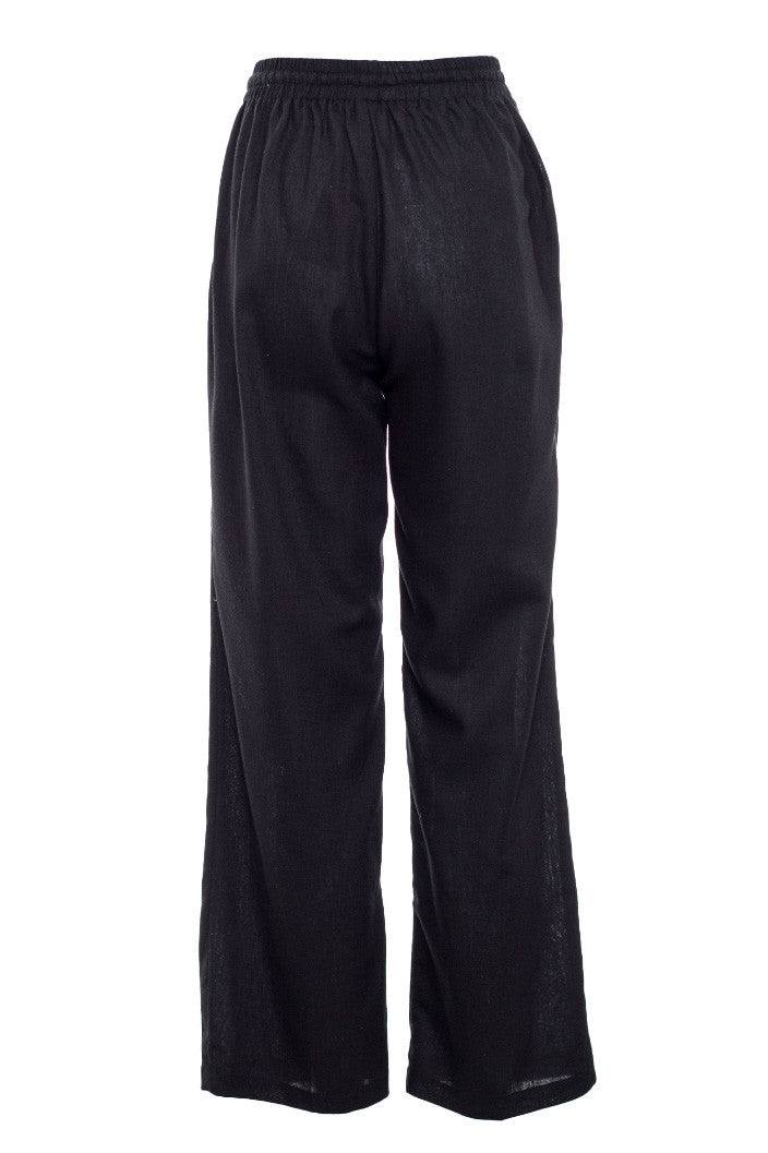 Cotton Linen Long Pants - TOPGIRL